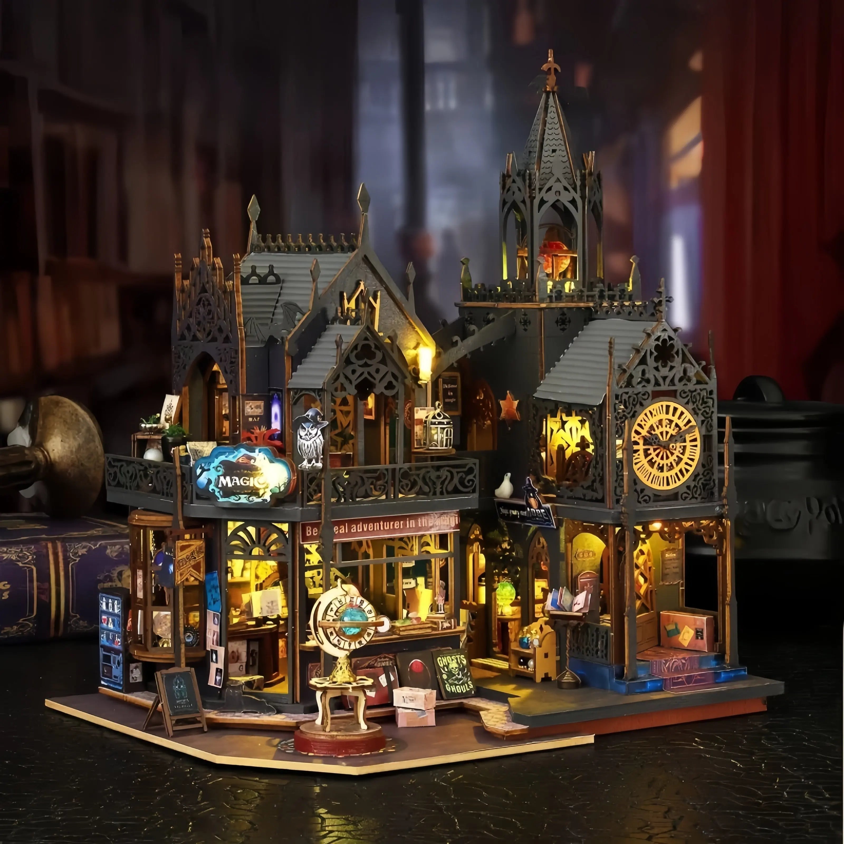 Holo Magic City DIY Miniature House – Engaging & Detailed Fun – MISSIRON